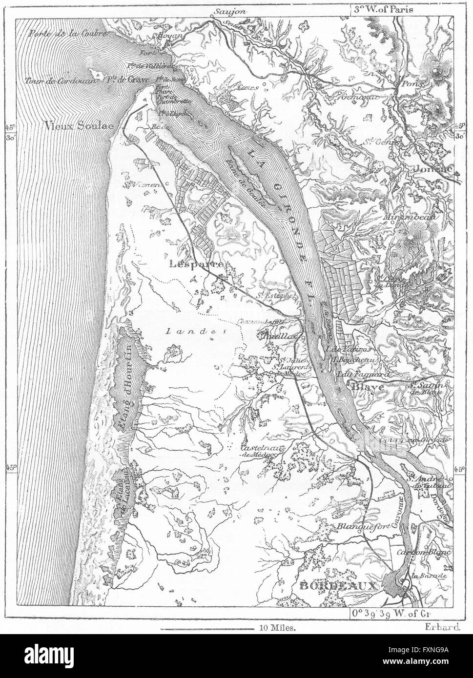 Gironde estuary Black and White Stock Photos & Images - Alamy