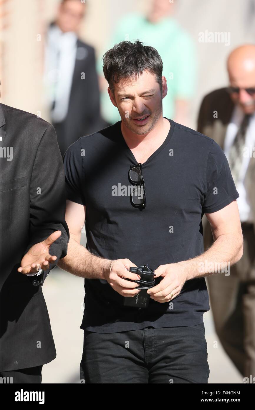Harry Connick, Jr. seen arriving at the ABC studios for Jimmy Kimmel ...