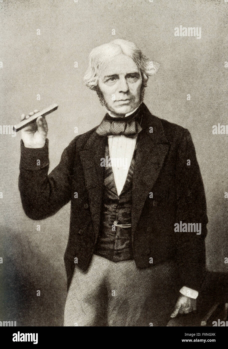 Michael faraday 1791 1867 english hi-res stock photography and images ...