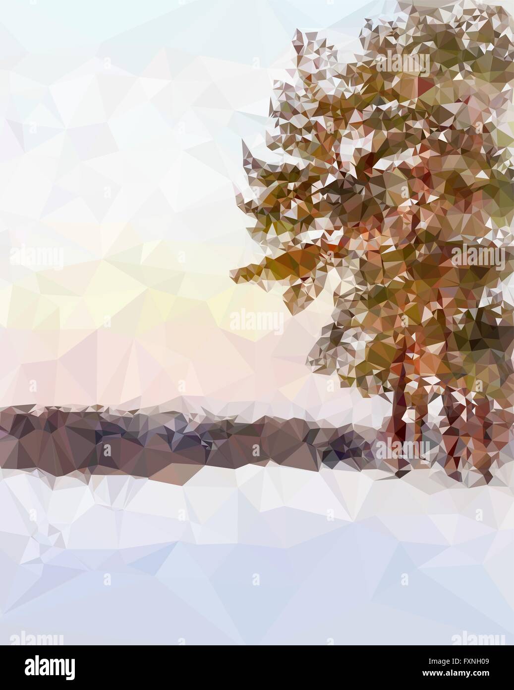 Polygonal stylization hi-res stock photography and images - Alamy