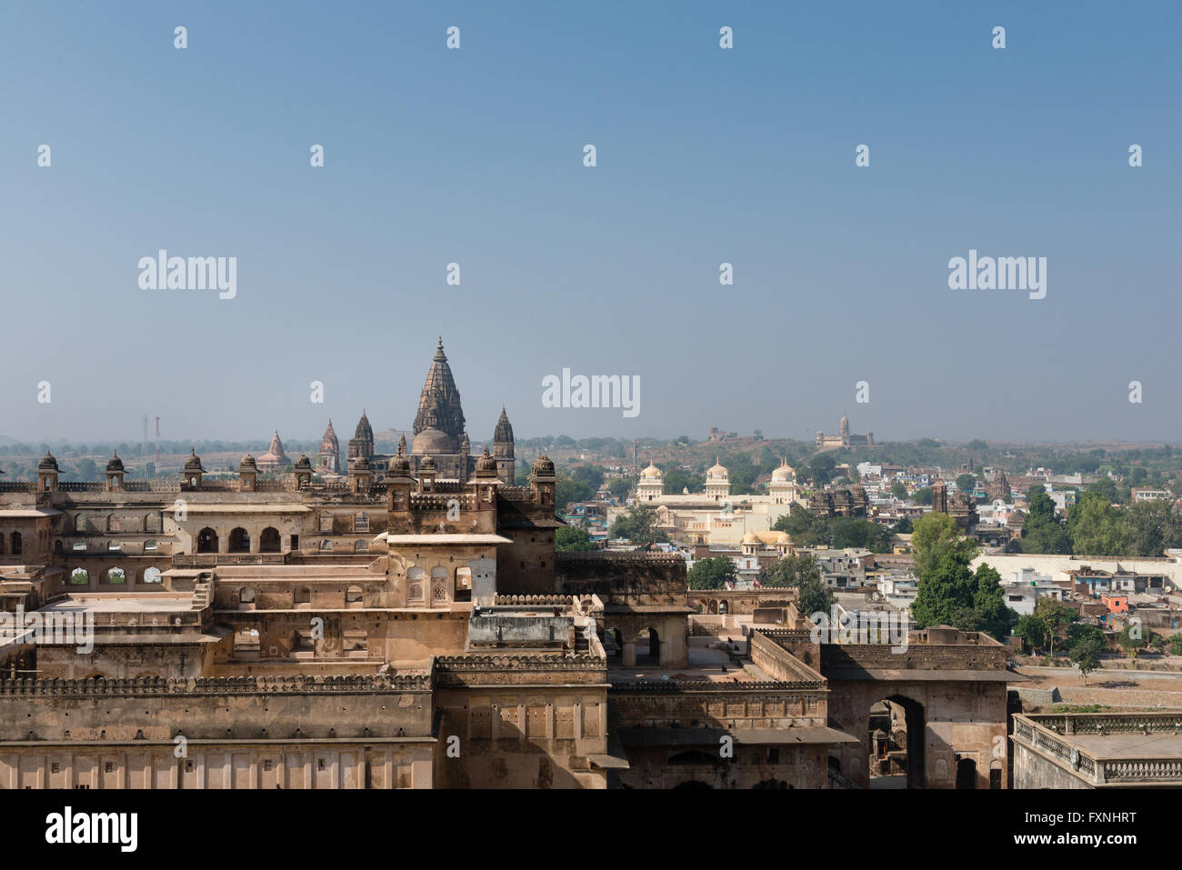 Indian rooftop view hi-res stock photography and images - Alamy
