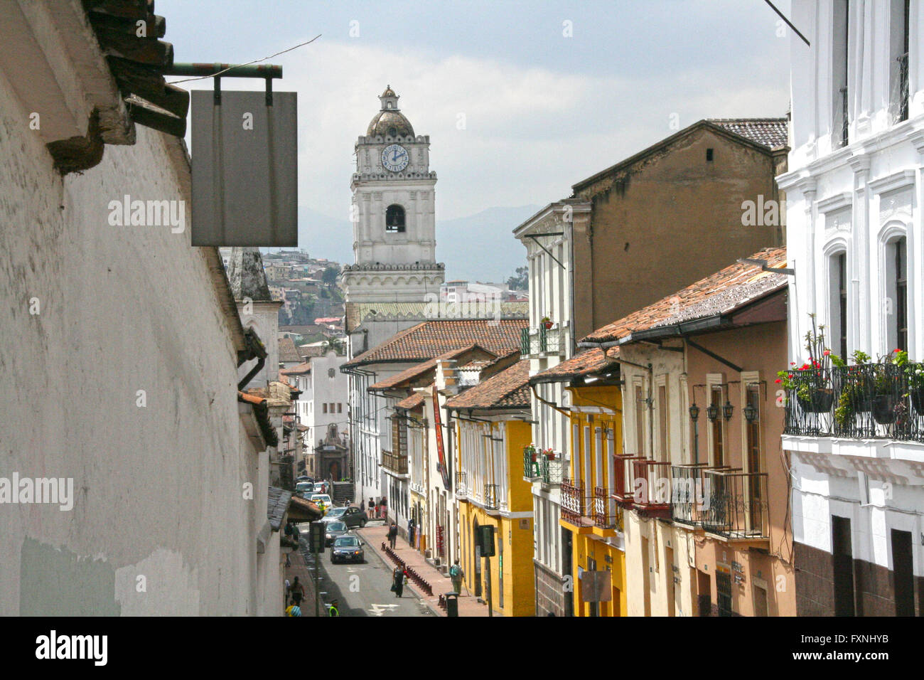 Old town quito hi-res stock photography and images - Alamy