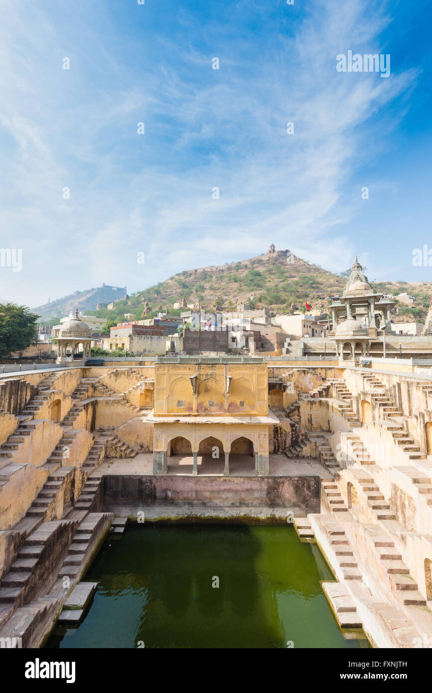 Step well jaipur hi-res stock photography and images - Alamy