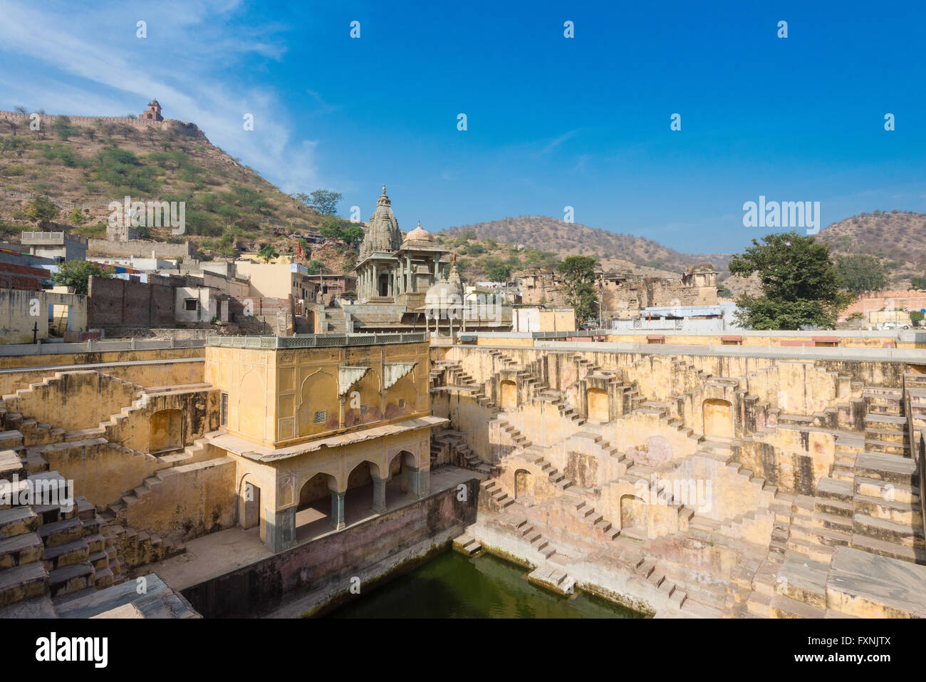 Step well jaipur hi-res stock photography and images - Alamy