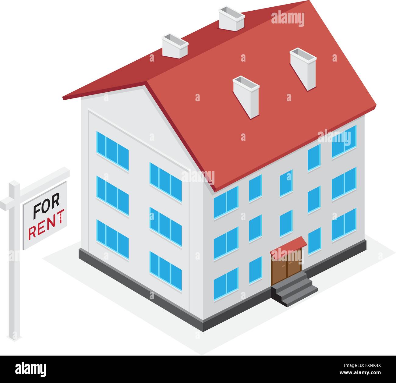 Multi story door Stock Vector Images - Alamy