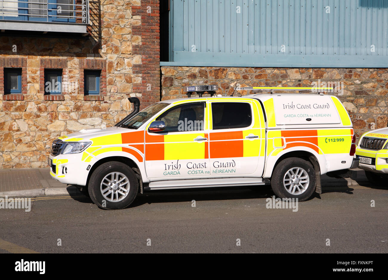Irish coast guard rescue vehicle Stock Photo - Alamy