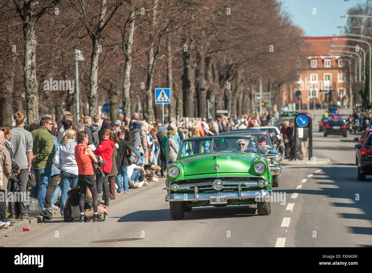 Car parade hi-res stock photography and images - Alamy