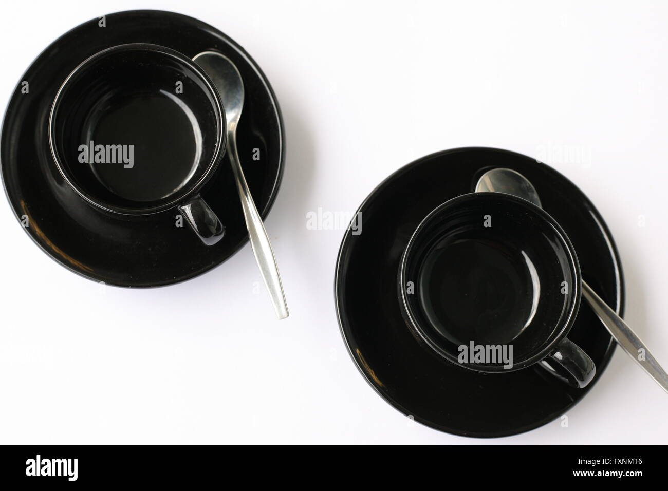 Two coffee cups table hi-res stock photography and images - Alamy