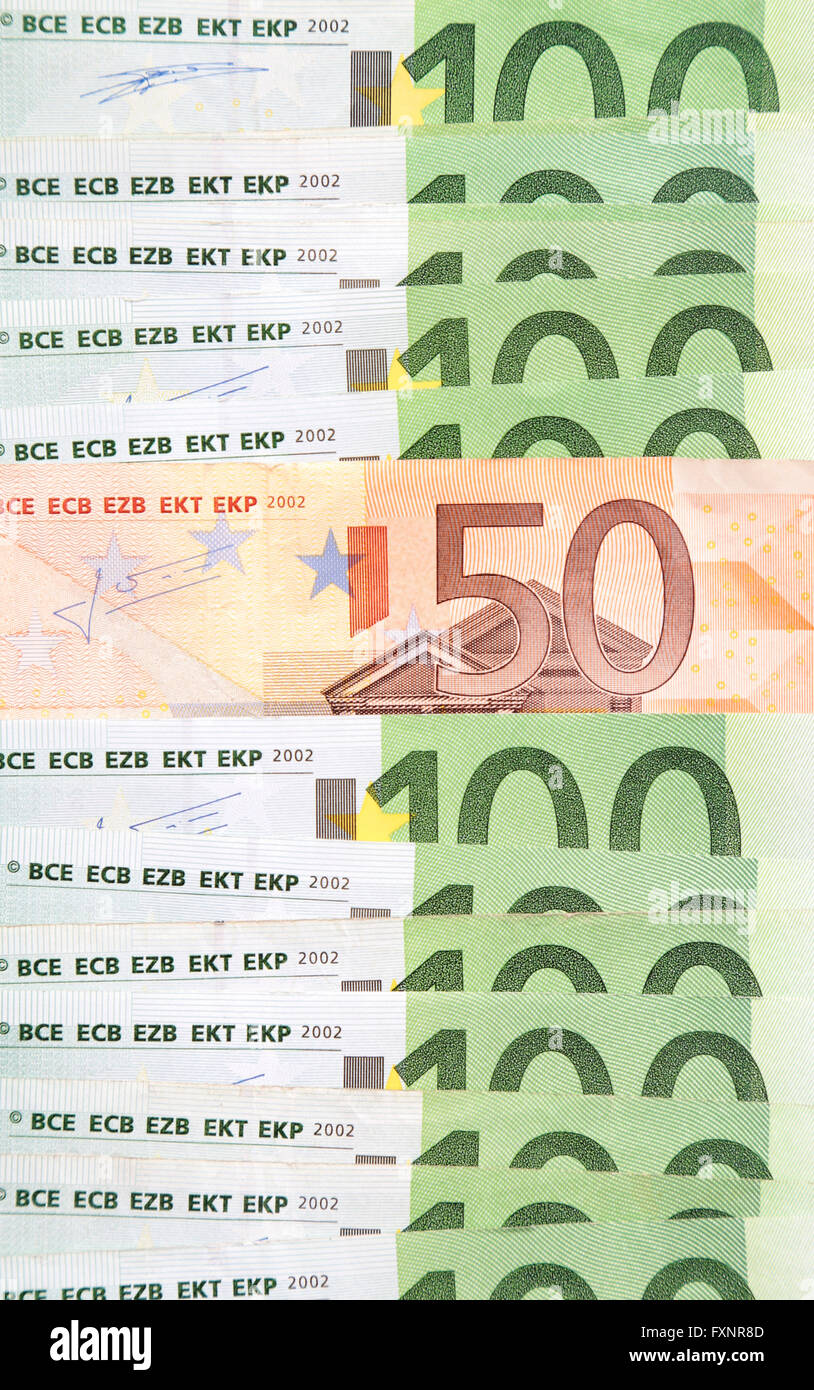 Fifty euro note hi-res stock photography and images - Alamy