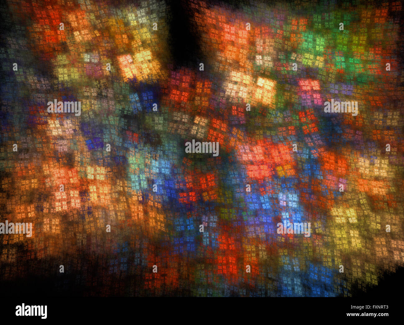 Multi Coloured Windows Stock Photo - Alamy