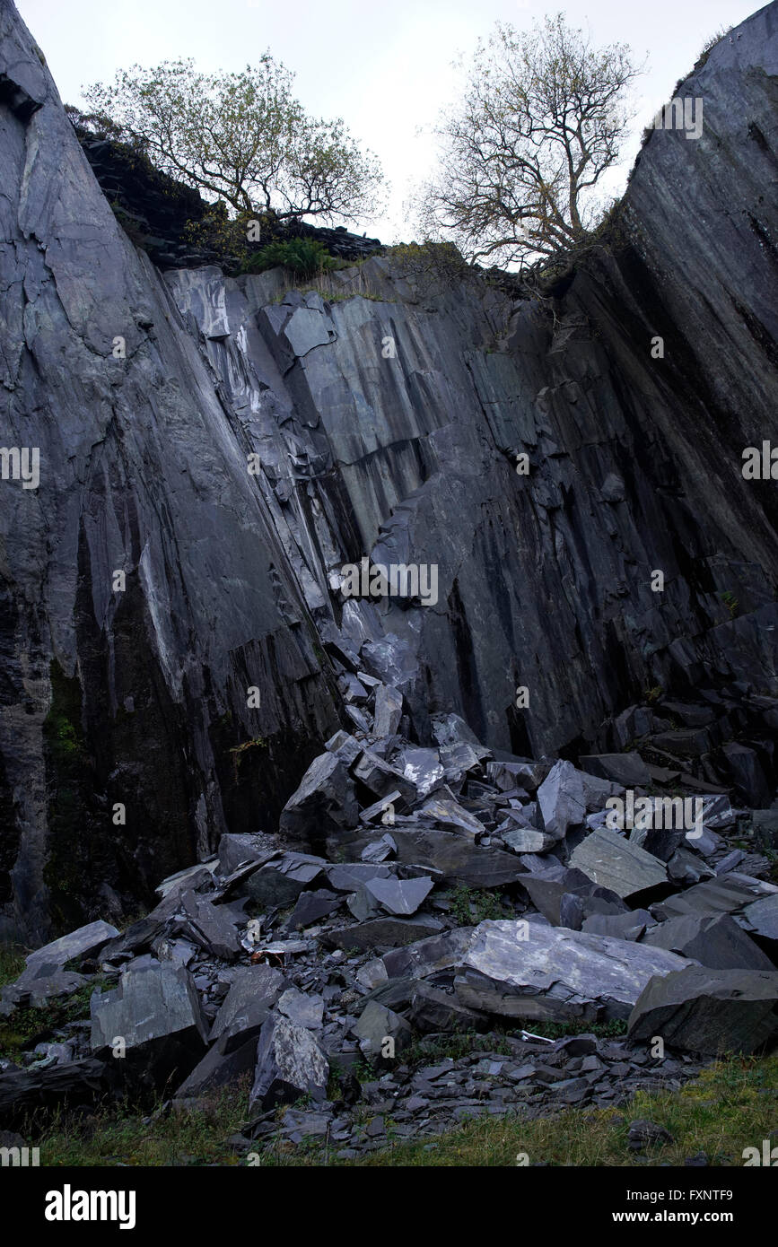 Dinorwic Slate Quarry, Llanberis, Gwynedd, North Wales, UK Stock Photo ...