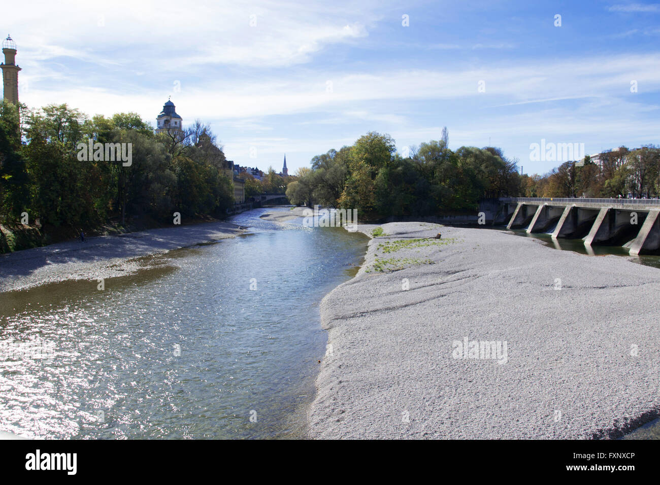 Isar in Munich Stock Photo - Alamy