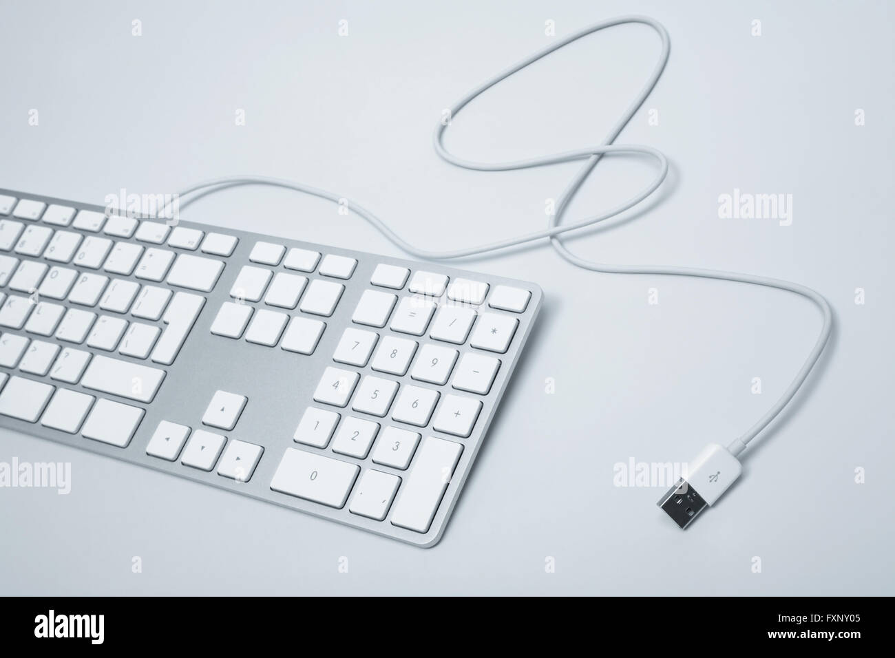 The modern and stylish keyboard for a computer Stock Photo - Alamy