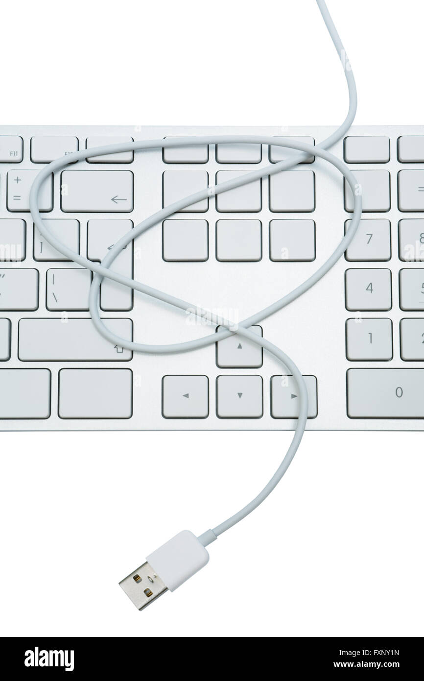 The modern and stylish keyboard for a computer Stock Photo - Alamy