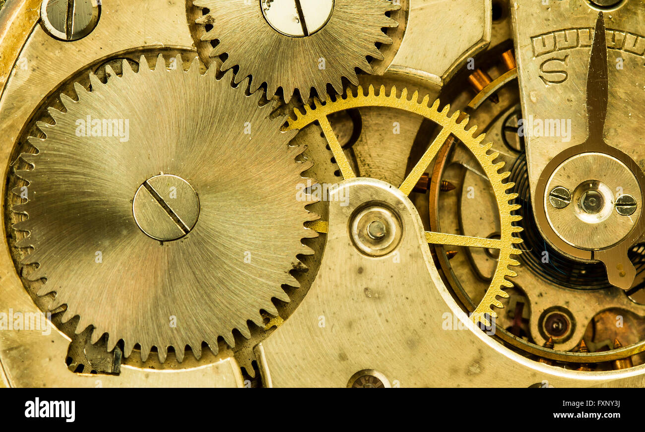 clockwork vintage mechanical pocket watch, high resolution and detail ...