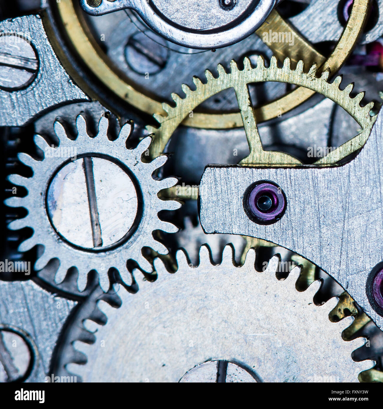Clock cogs hi-res stock photography and images - Alamy