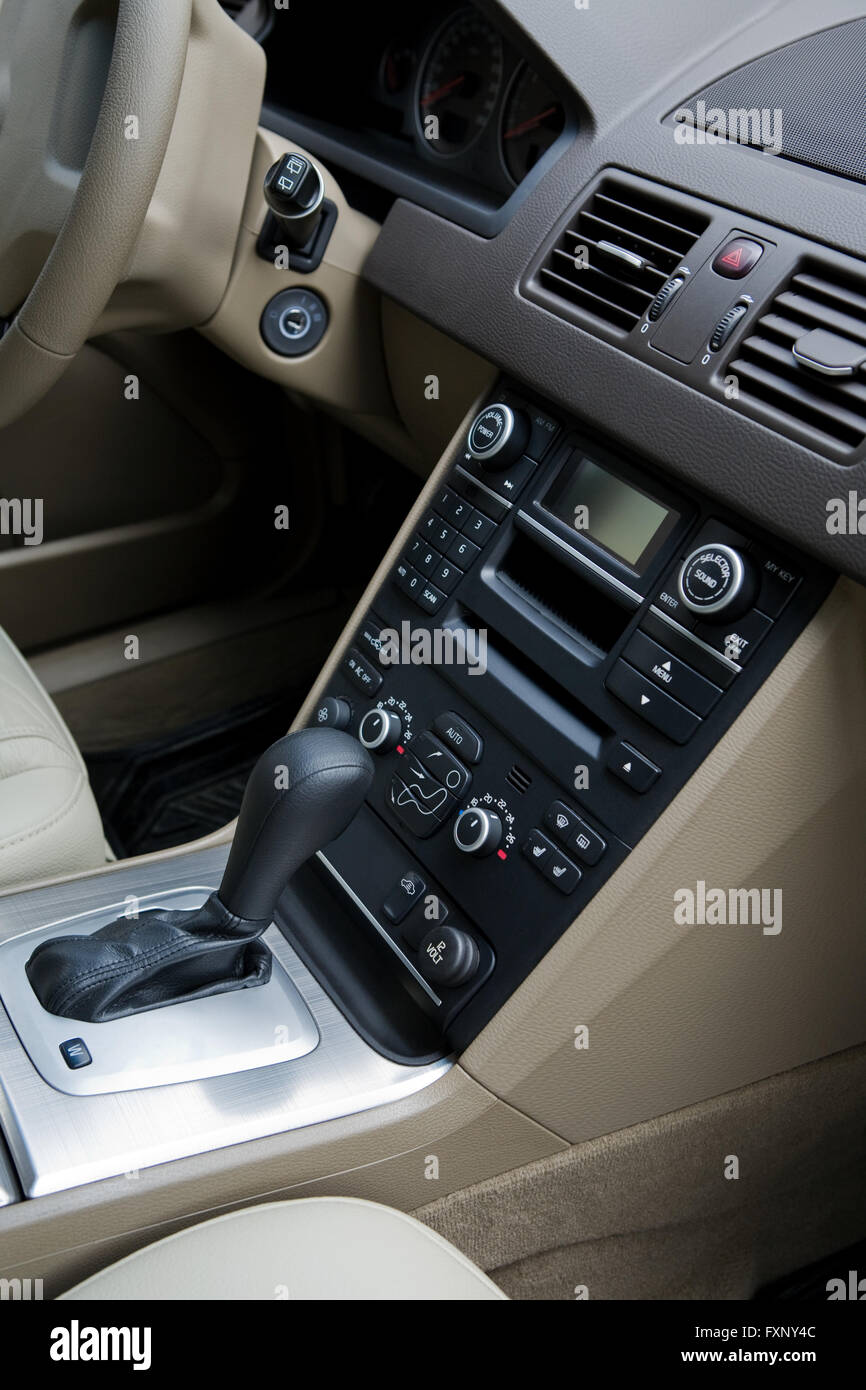 Control panel of the modern new car Stock Photo - Alamy