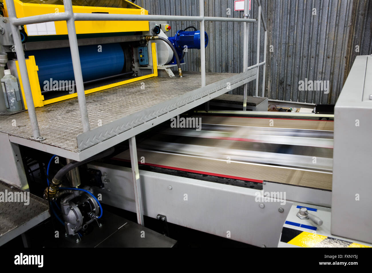 The equipment for a press in a modern printing house Stock Photo - Alamy