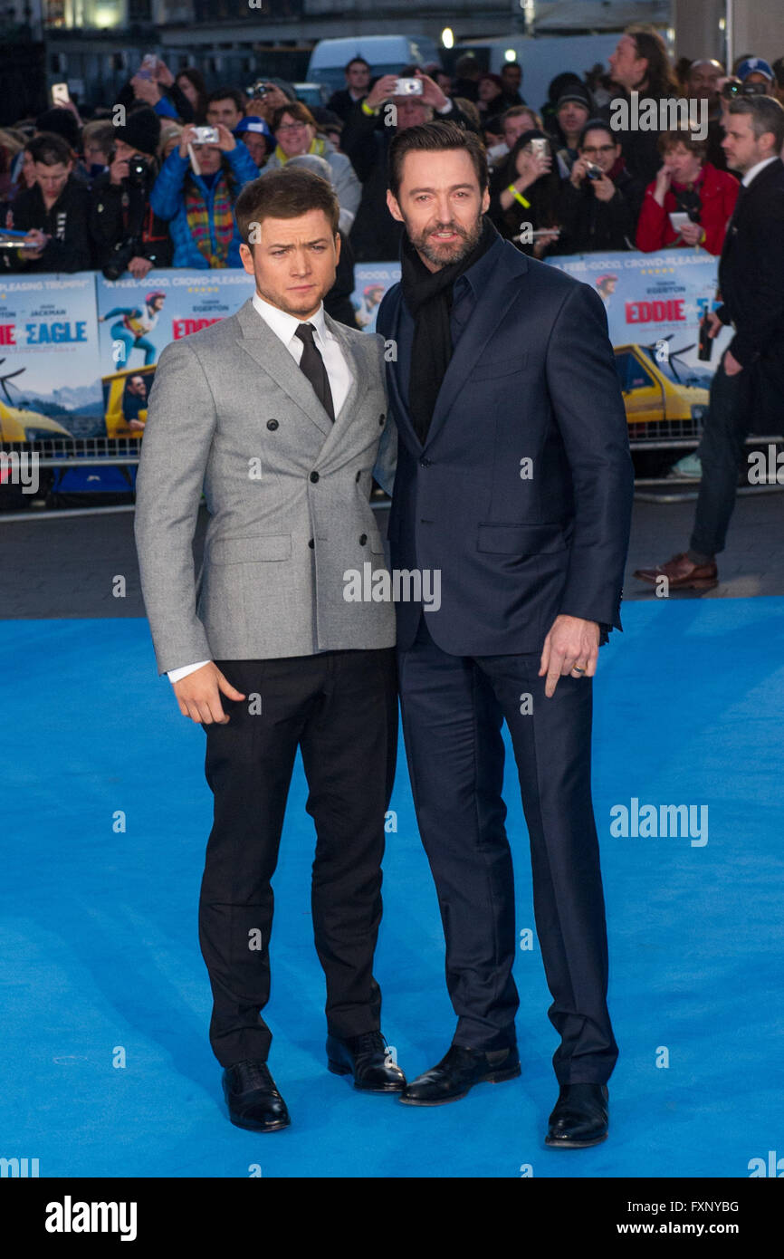 Stars attend the premiere of the biopic movie of British skiing ...