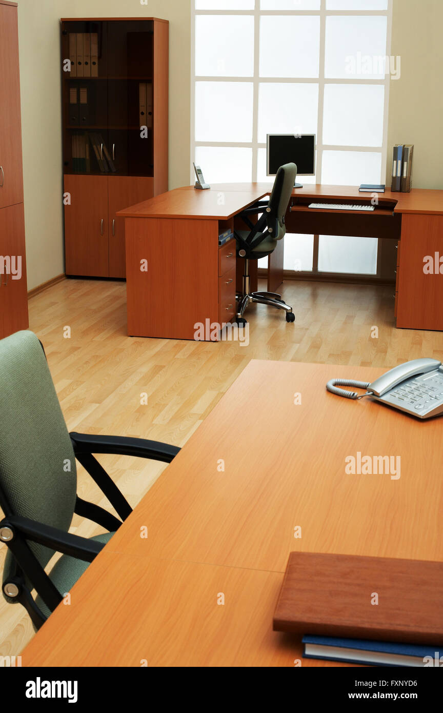 Beautiful conditions at modern and light office Stock Photo - Alamy