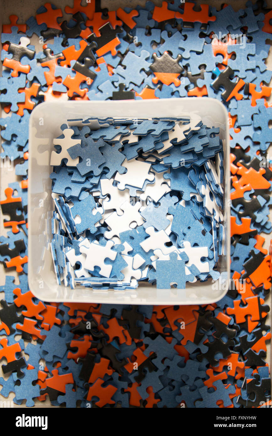 detail of puzzle Stock Photo - Alamy