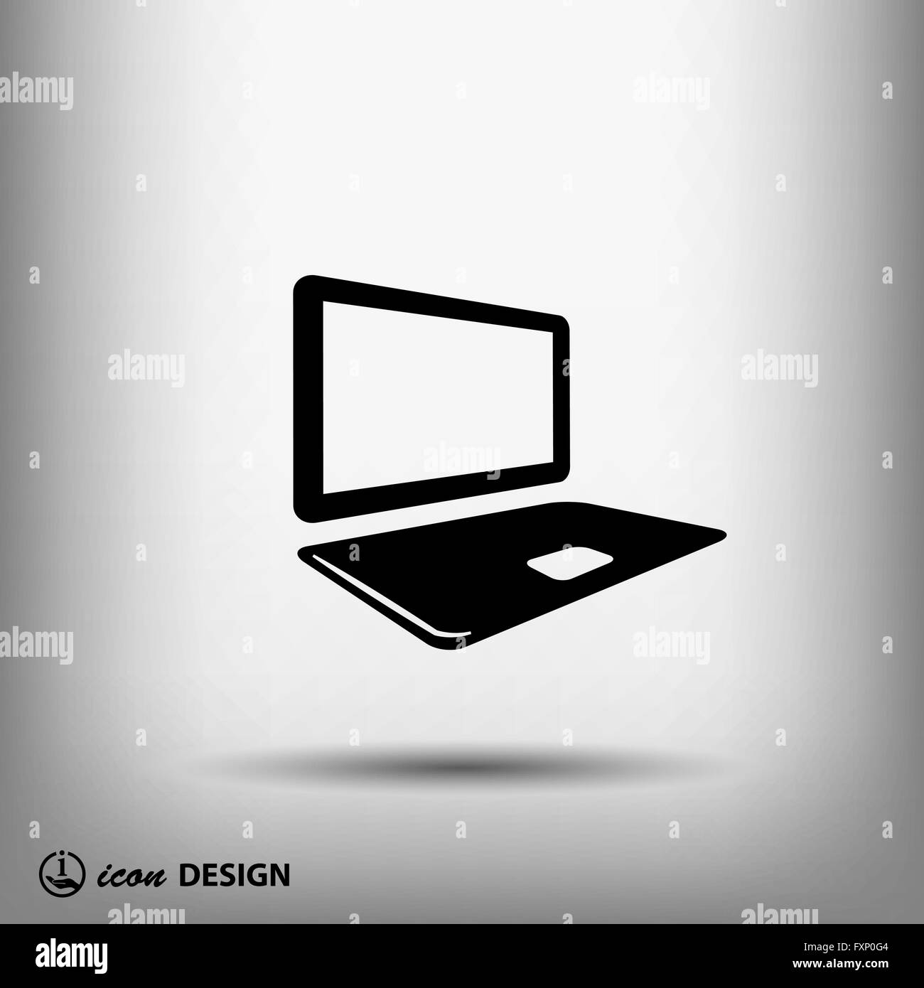 Pictograph of computer Stock Vector Image & Art - Alamy