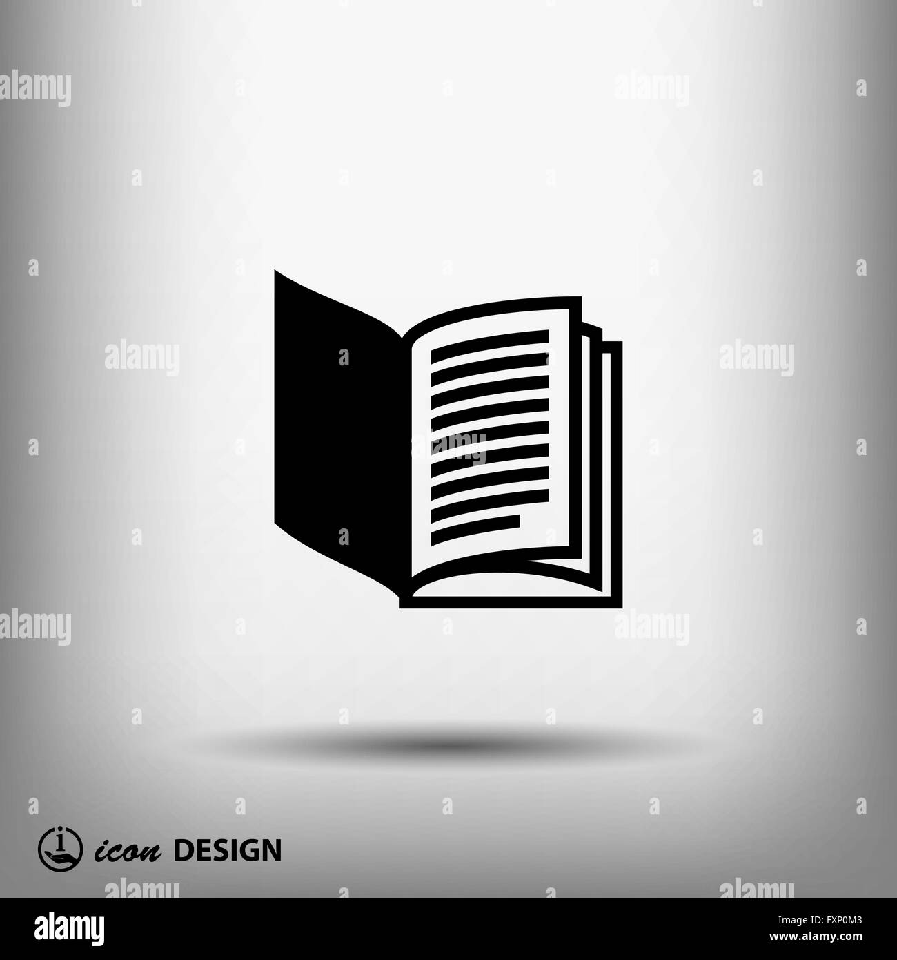 Pictograph of book Stock Vector Image & Art - Alamy