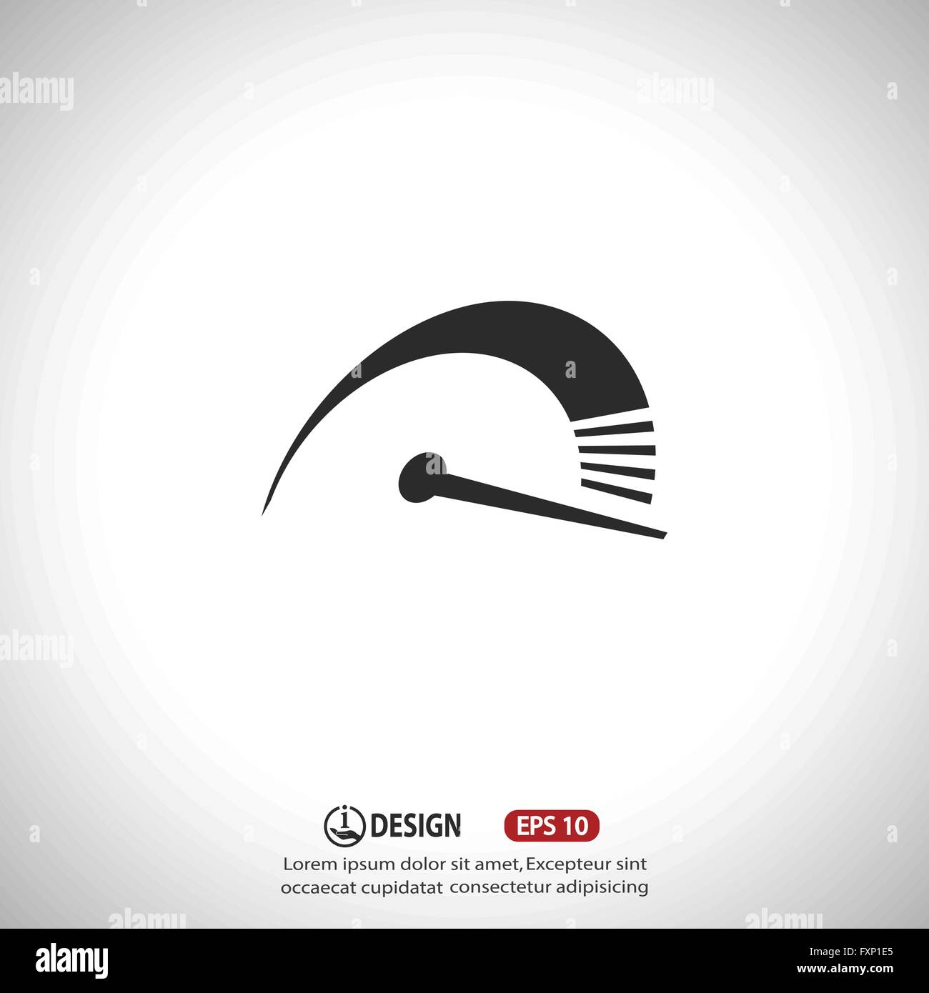 Pictograph of speedometer Stock Vector Image & Art - Alamy