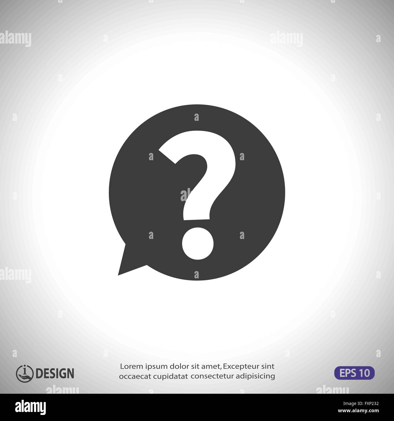 Pictograph of question mark Stock Vector Image & Art - Alamy
