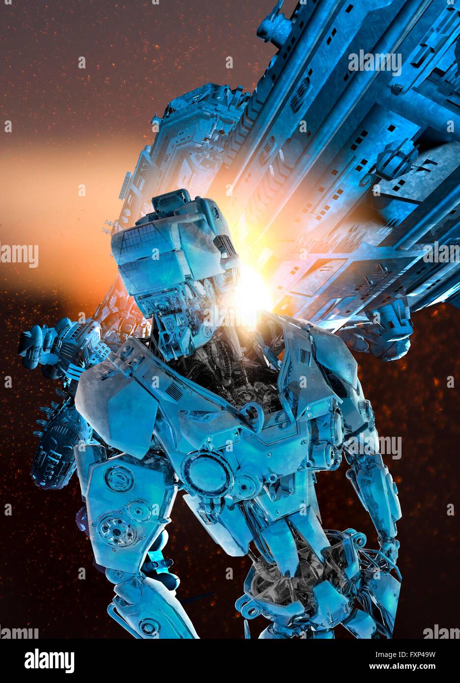 Space robot hi-res stock photography and images - Alamy
