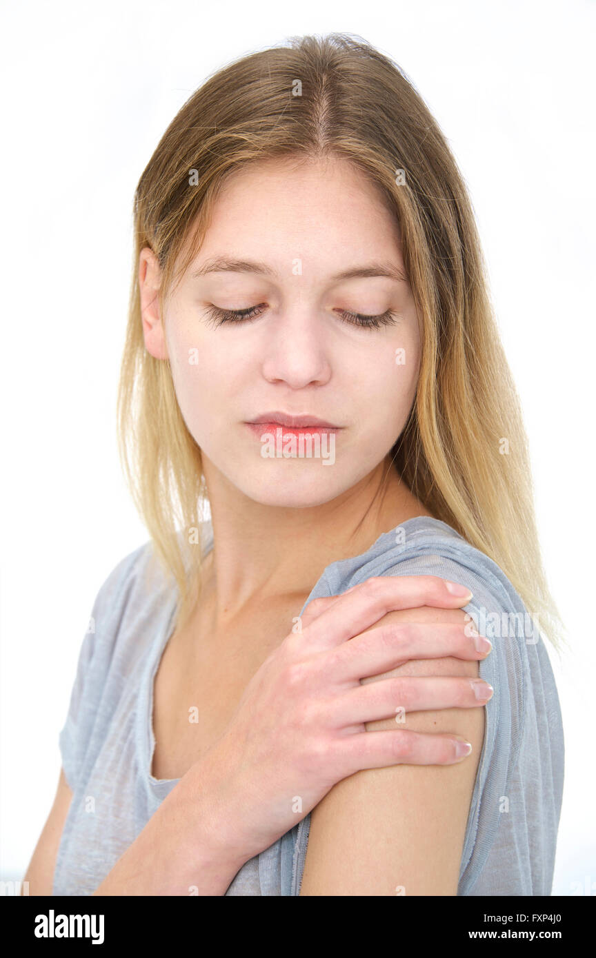 Touching shoulder hi-res stock photography and images - Alamy