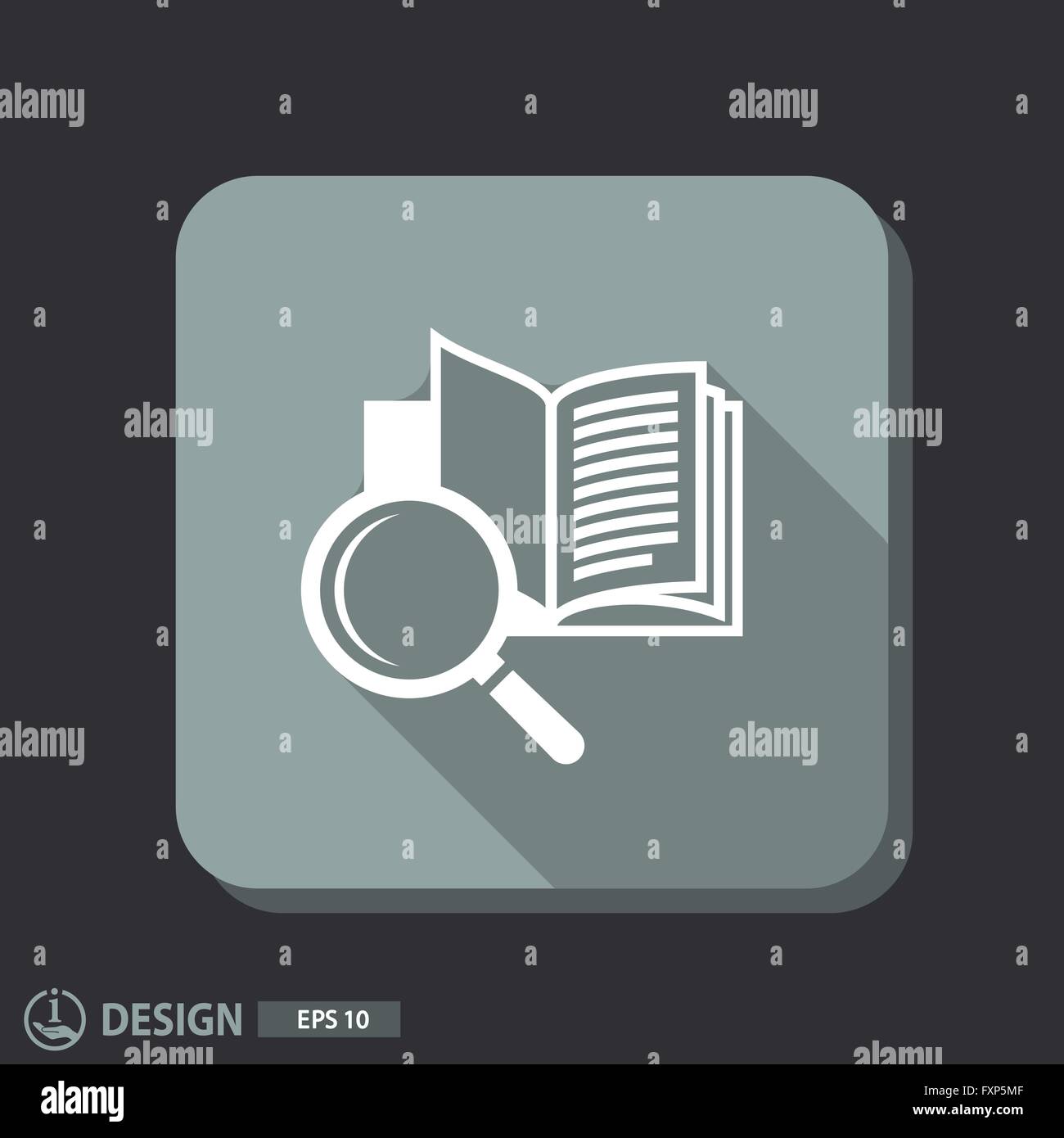 Pictograph of book Stock Vector Image & Art - Alamy