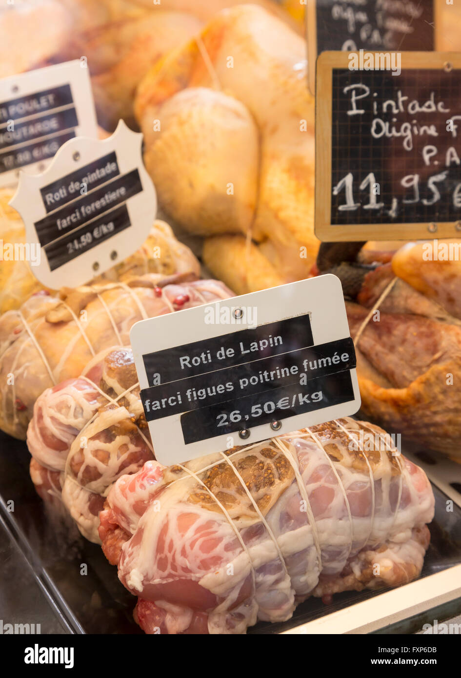 Rabbit meat sale france hi-res stock photography and images - Alamy