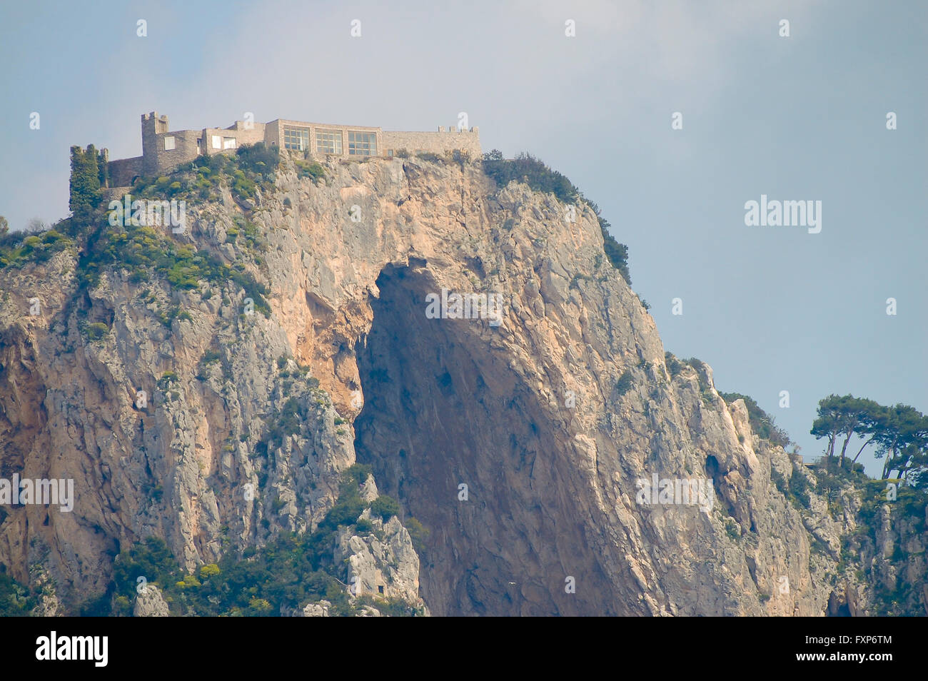 Cave Cliffs - Capri - Italy Stock Photo - Alamy