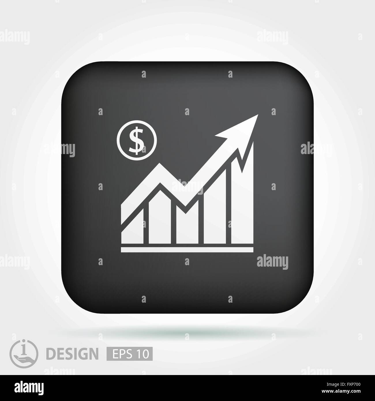 Pictograph of graph Stock Vector Image & Art - Alamy