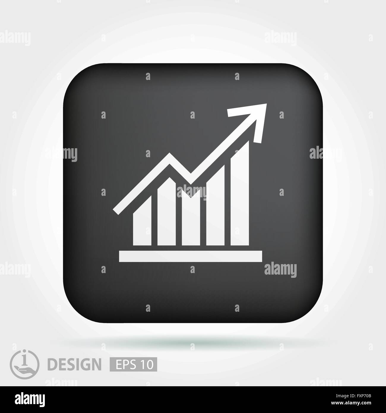 Pictograph of graph Stock Vector Image & Art - Alamy
