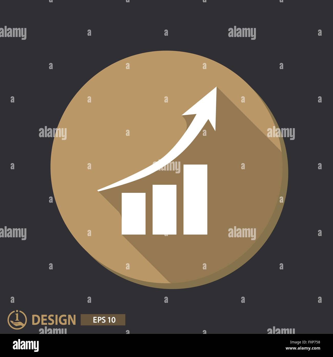 Pictograph of graph Stock Vector Image & Art - Alamy