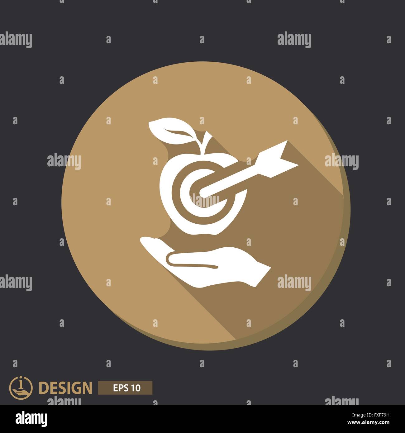 Pictograph of target Stock Vector Image & Art - Alamy