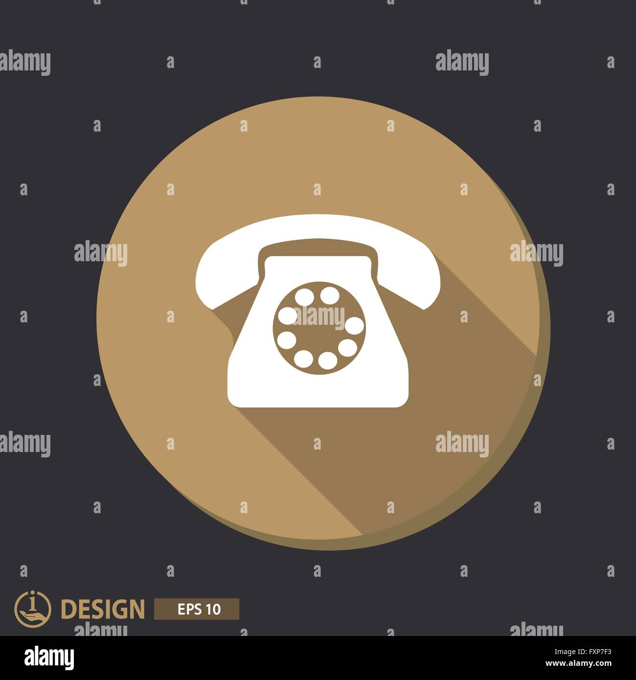 Pictograph of phone Stock Vector Image & Art - Alamy