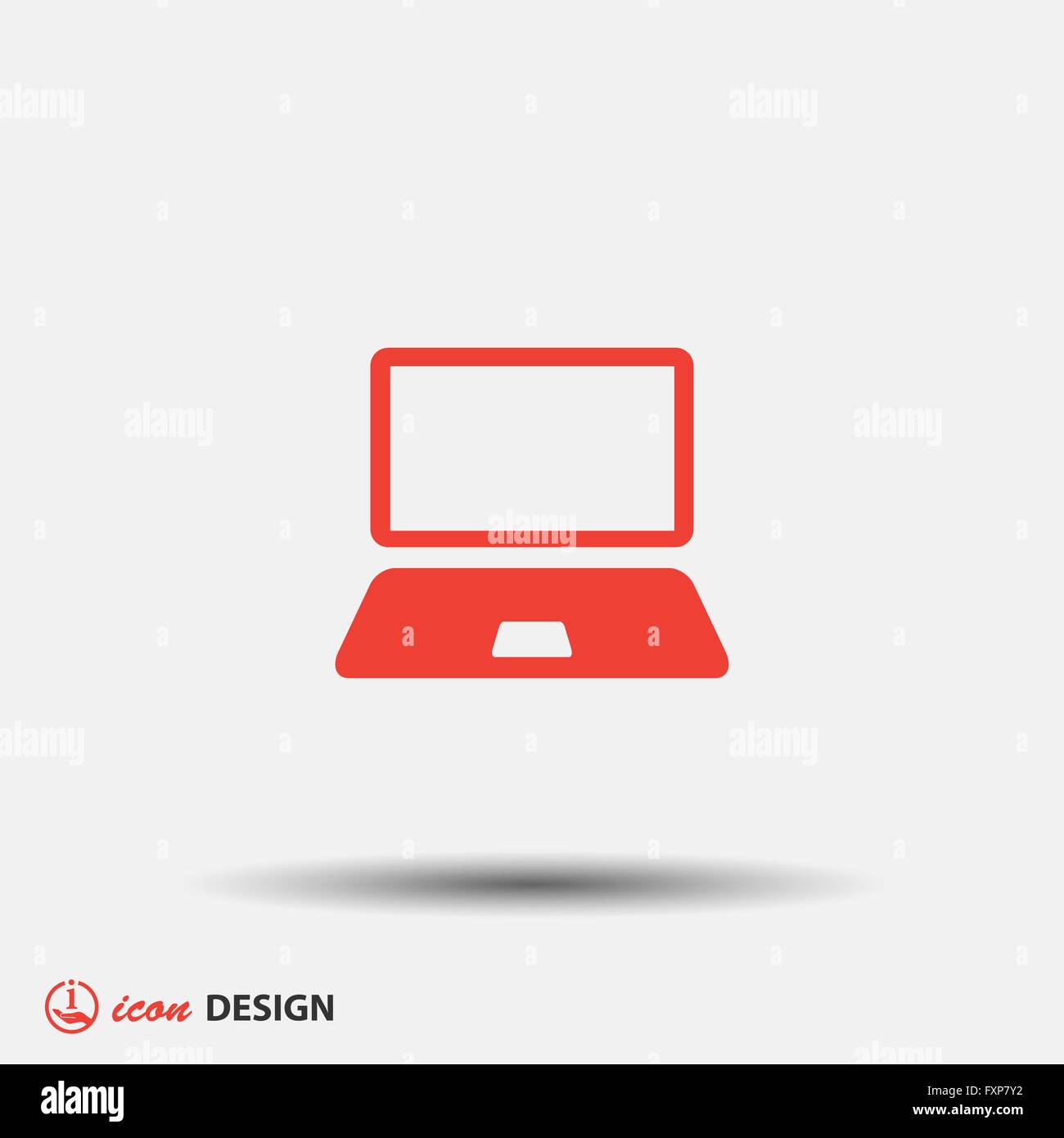 Pictograph of computer Stock Vector Image & Art - Alamy