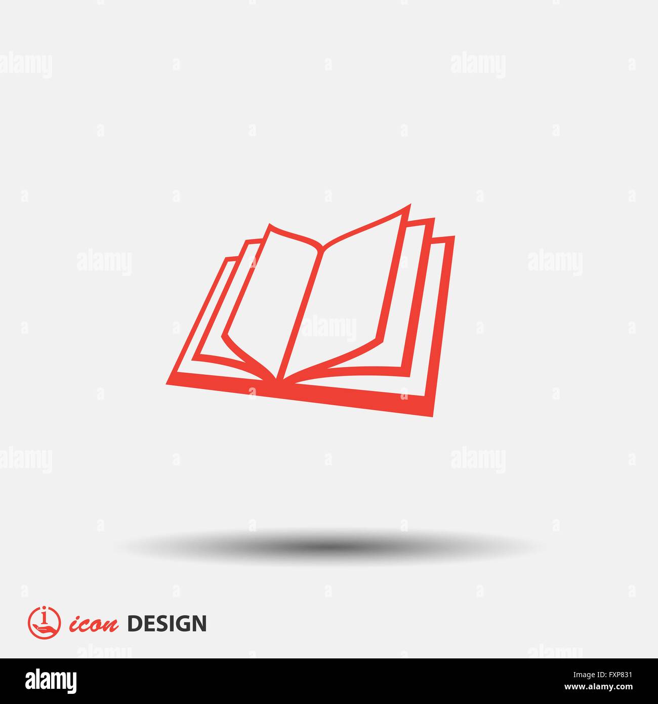 Pictograph of book Stock Vector Image & Art - Alamy