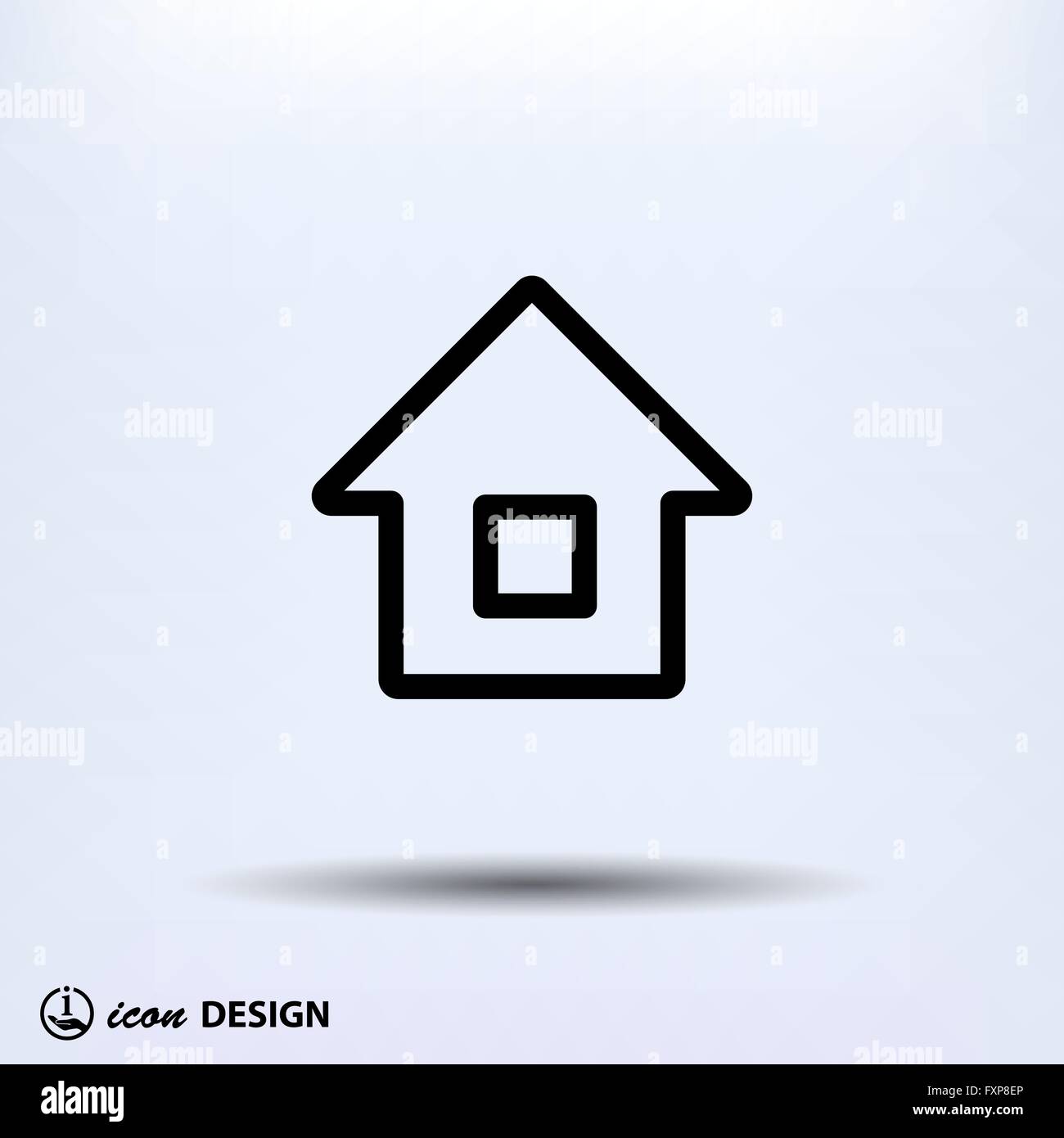 Pictograph of home Stock Vector Image & Art - Alamy