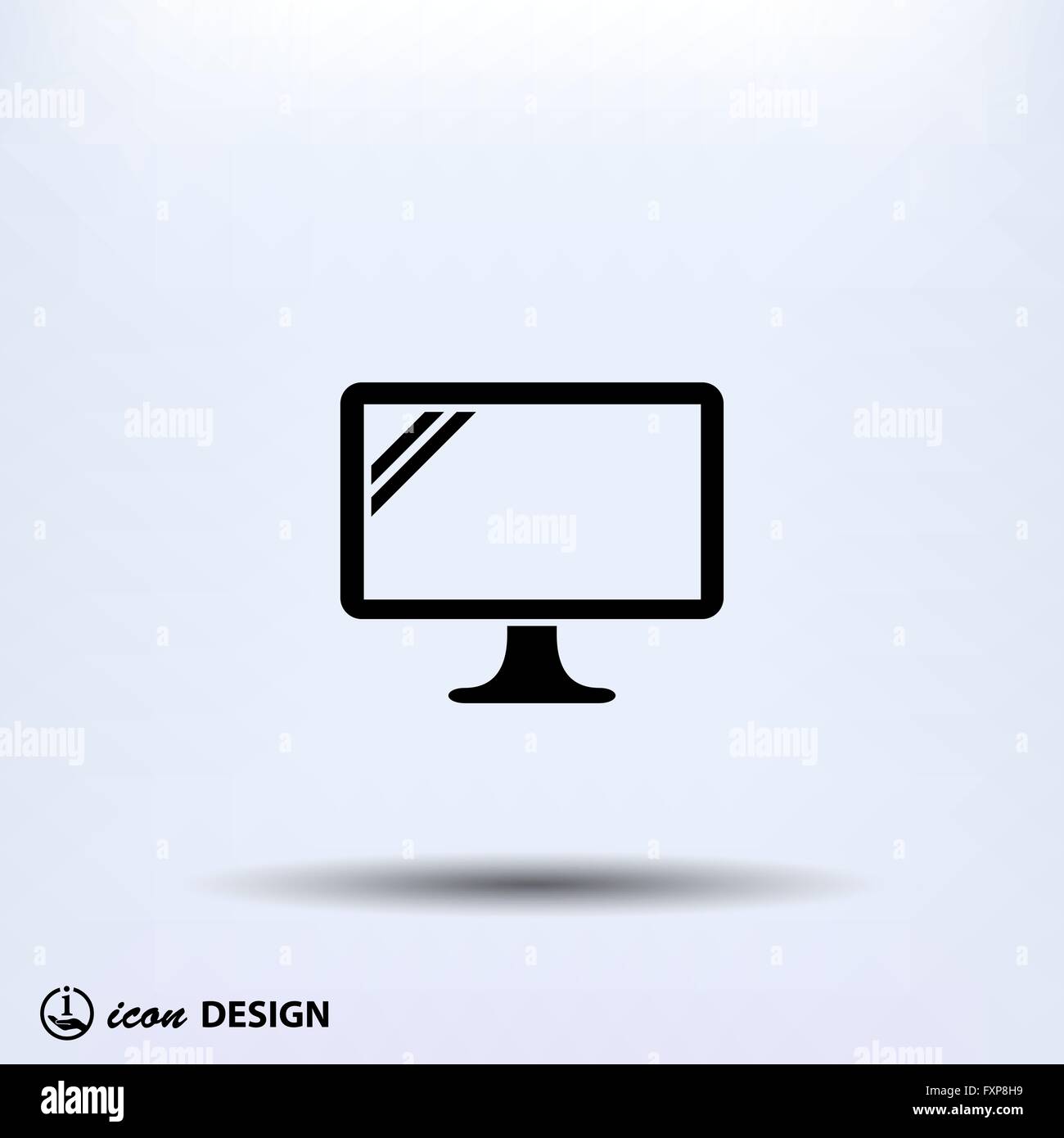 Pictograph of computer Stock Vector Image & Art - Alamy