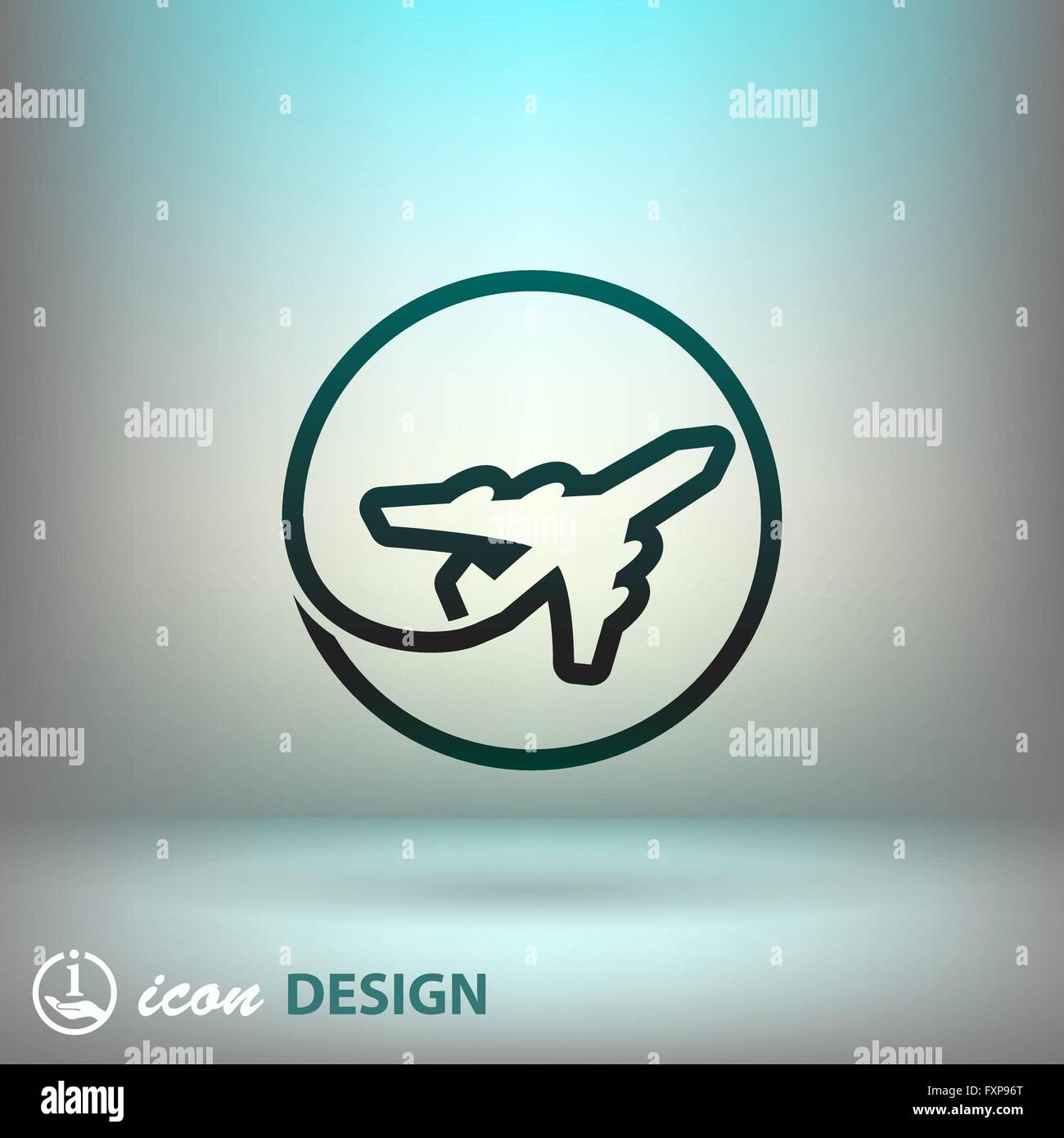 Pictograph of airplane Stock Vector Image & Art - Alamy