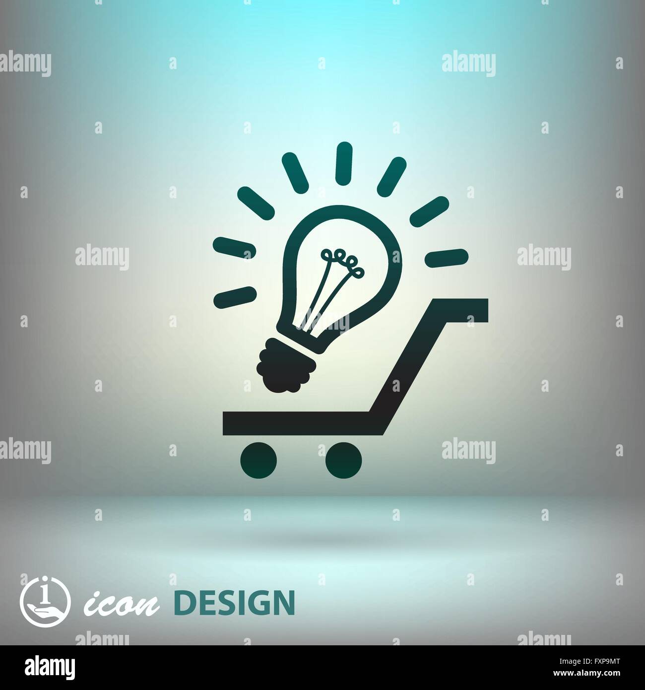 Pictograph of light bulb Stock Vector Image & Art - Alamy