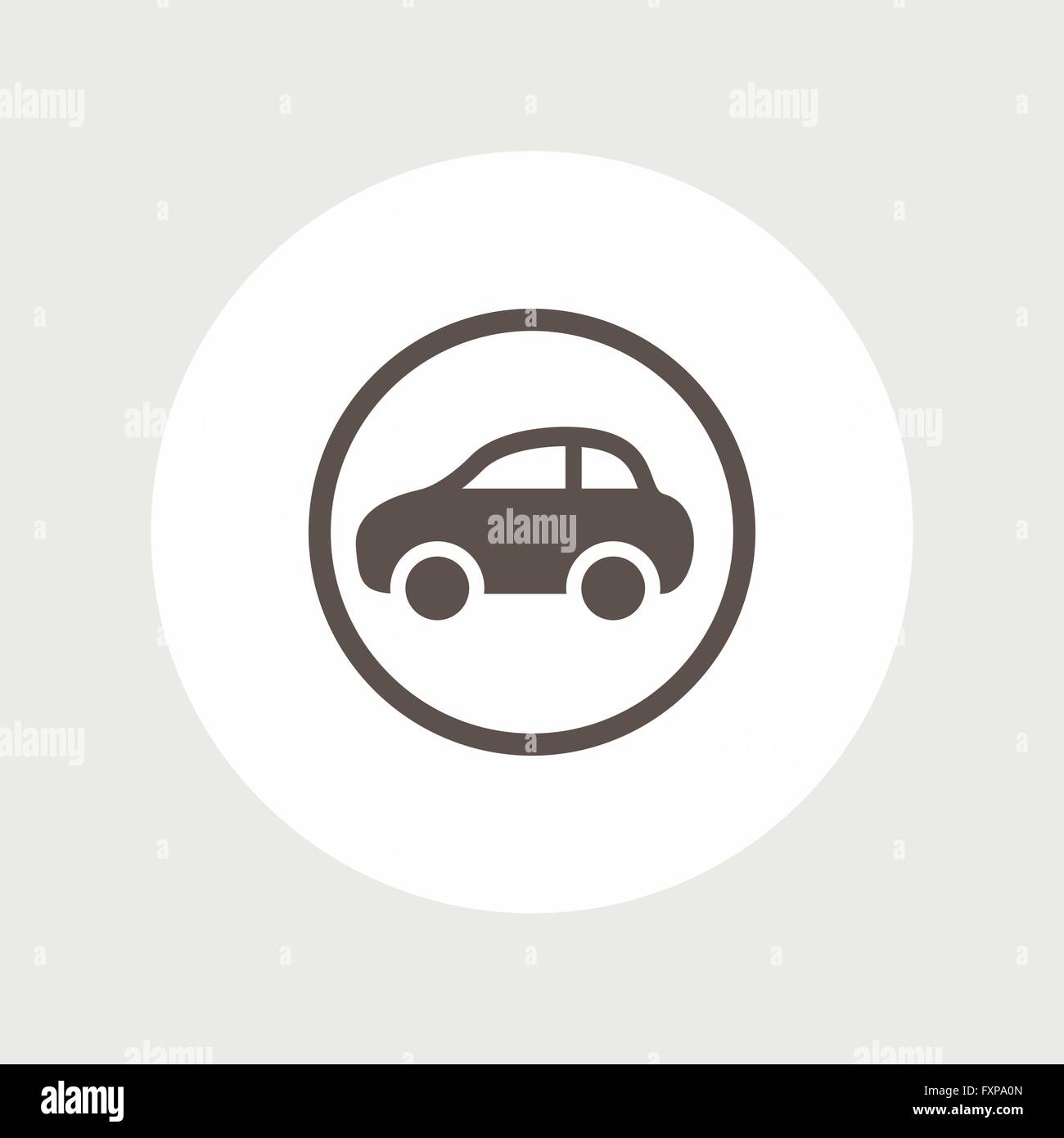 Pictograph of car Stock Vector Image & Art - Alamy