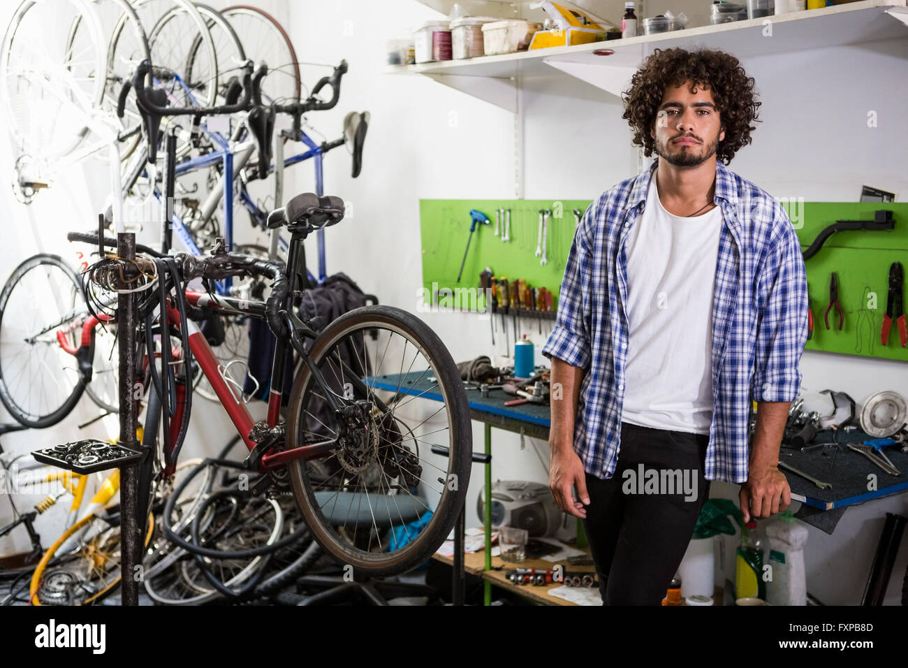 Serious worker hi-res stock photography and images - Alamy