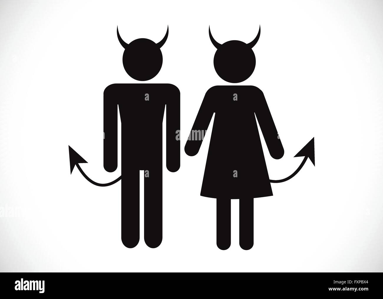 Pictogram Devil Icon Symbol Sign Stock Vector Image & Art - Alamy