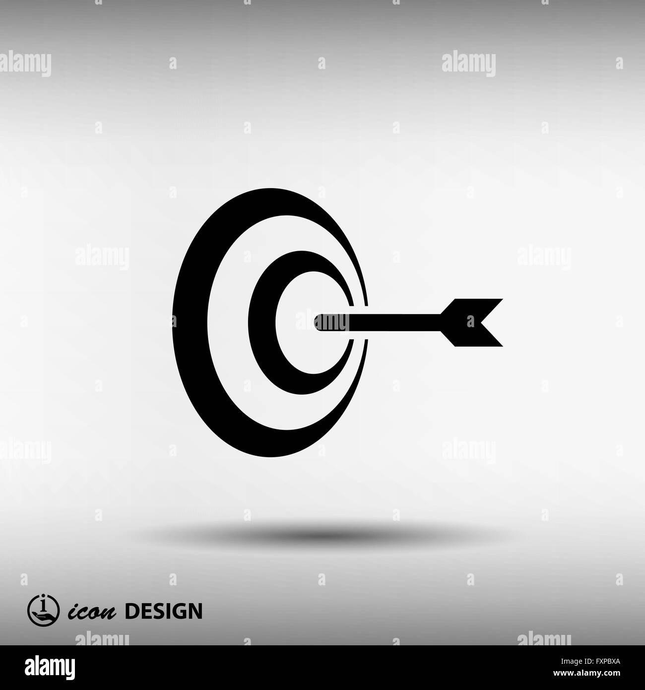 Pictograph of target Stock Vector Image & Art - Alamy