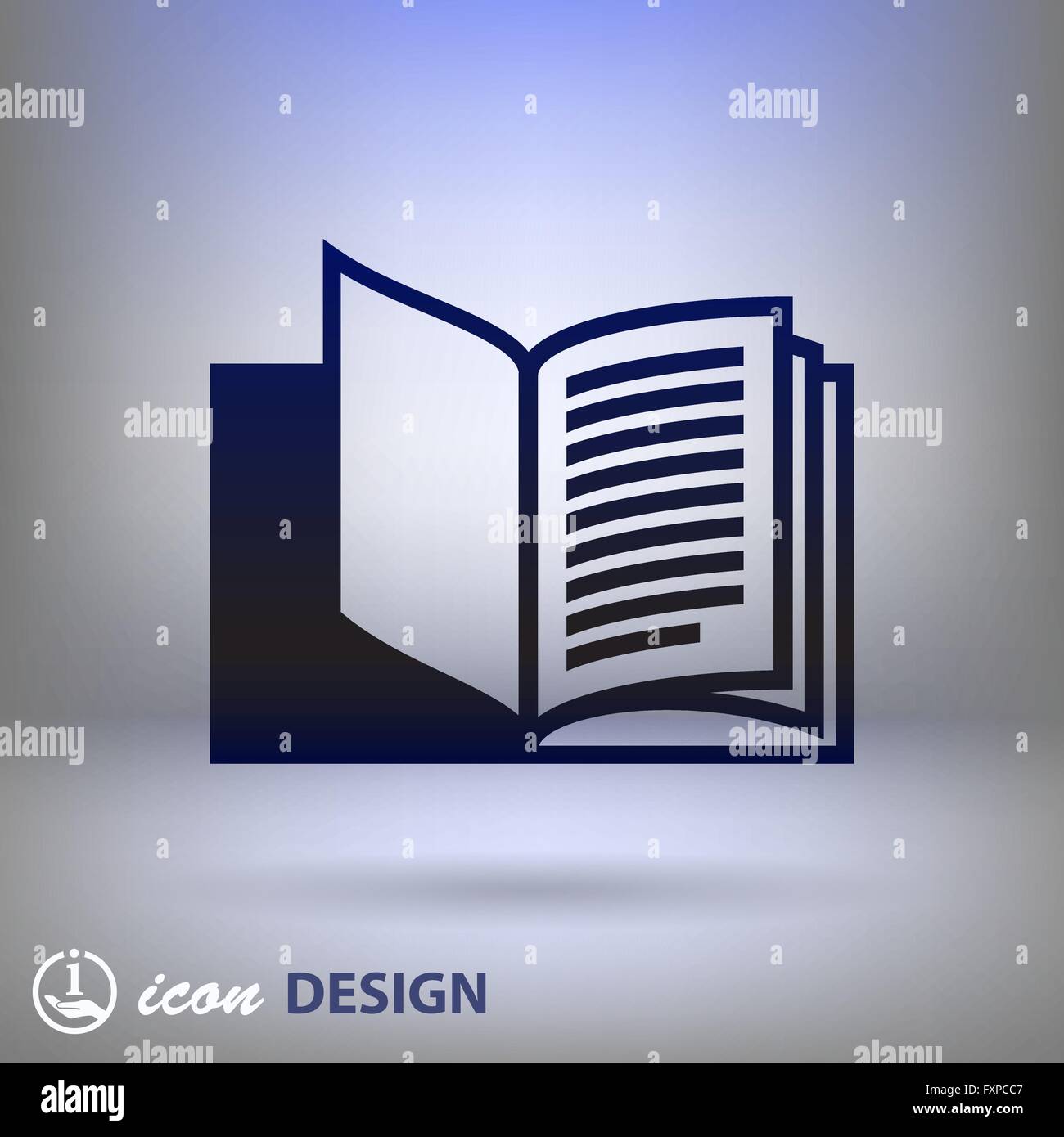 Pictograph of book Stock Vector Image & Art - Alamy